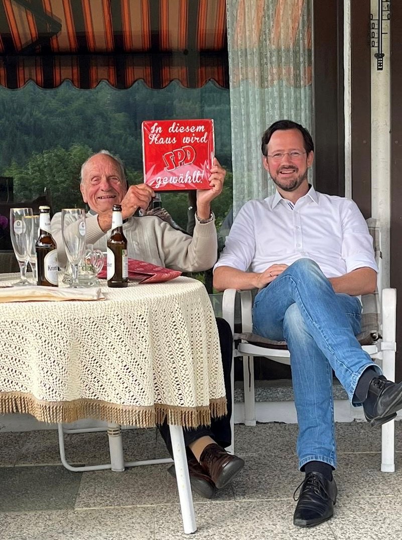Ehrung für Rolf Schmidt – 70 Jahre Mitglied in der SPD › SPD Sundern
